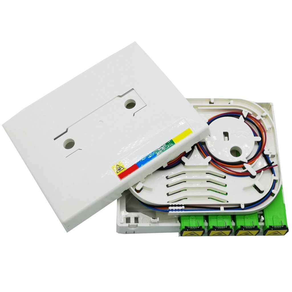 Indoor FTTH Fiber Optic Wall Plate Outlet SC LC Port Supplier ...